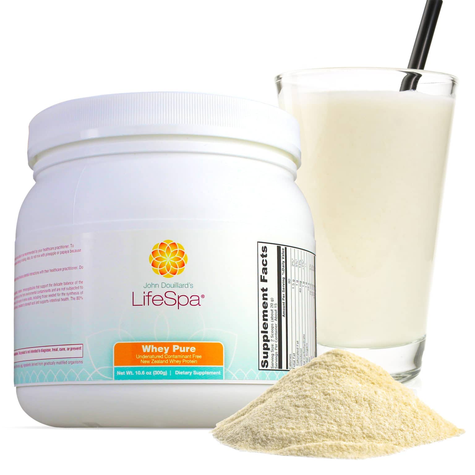 Whey Pure Protein Powder - Dr. John Douillard's LifeSpa