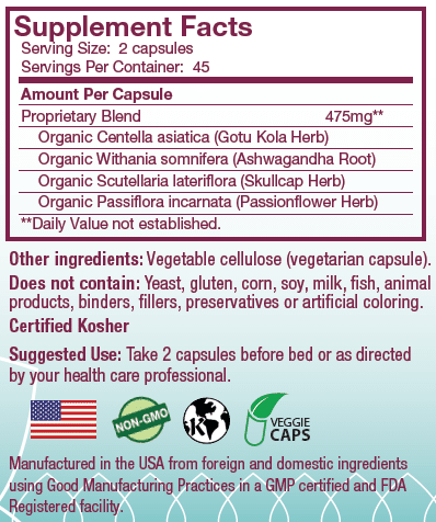 Sleep Easy Capsules - Dr. John Douillard's LifeSpa